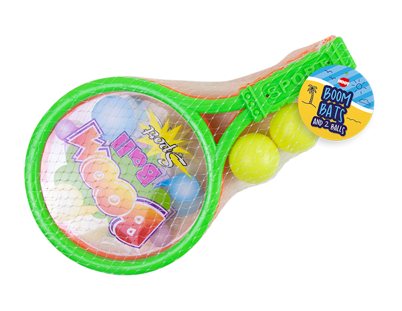 Boom Bat Rackets & 2 Balls – peace